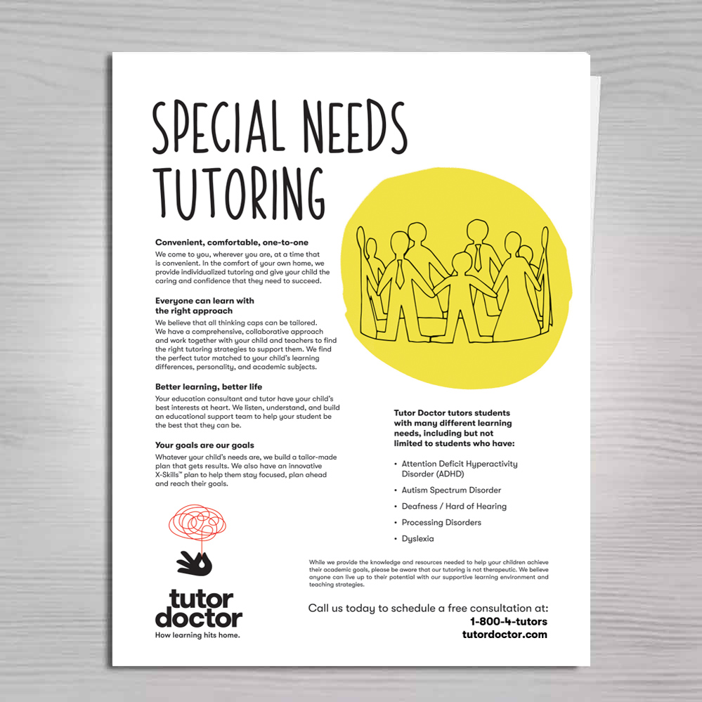Special Needs Poster – Tutor Doctor Store